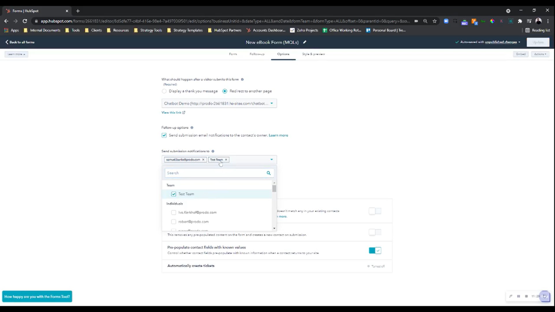 How to create a Form in HubSpot