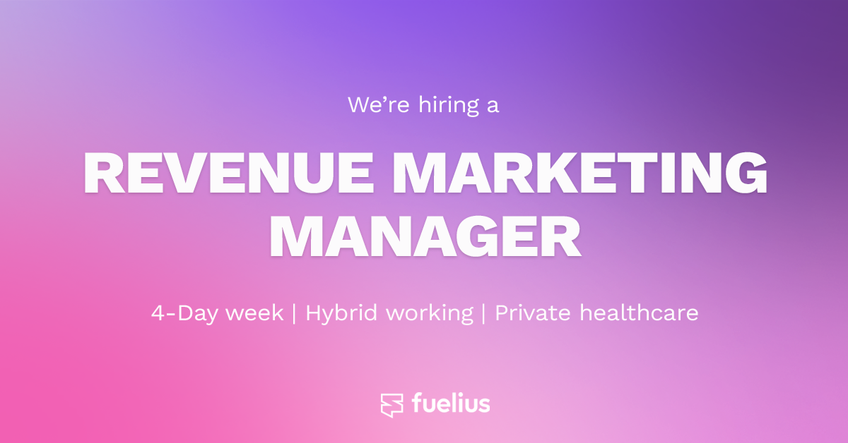 Fuelius Careers - Revenue Marketing Manager
